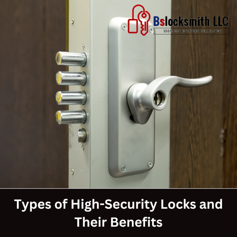 Types of High-Security Locks and Their Benefits - BS Locksmith Aurora, CO | Local Emergency ...